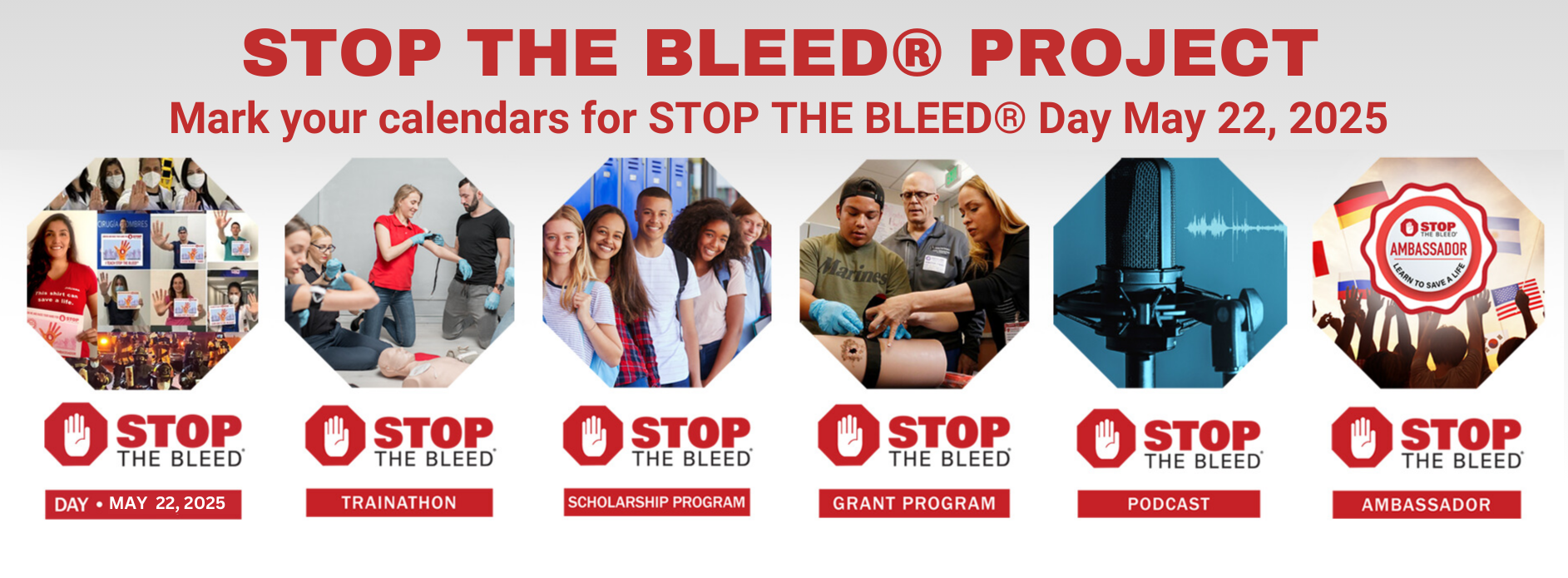 Save the Date: STOP THE BLEED® Day – May 22, 2025 – Stop the Bleed Project